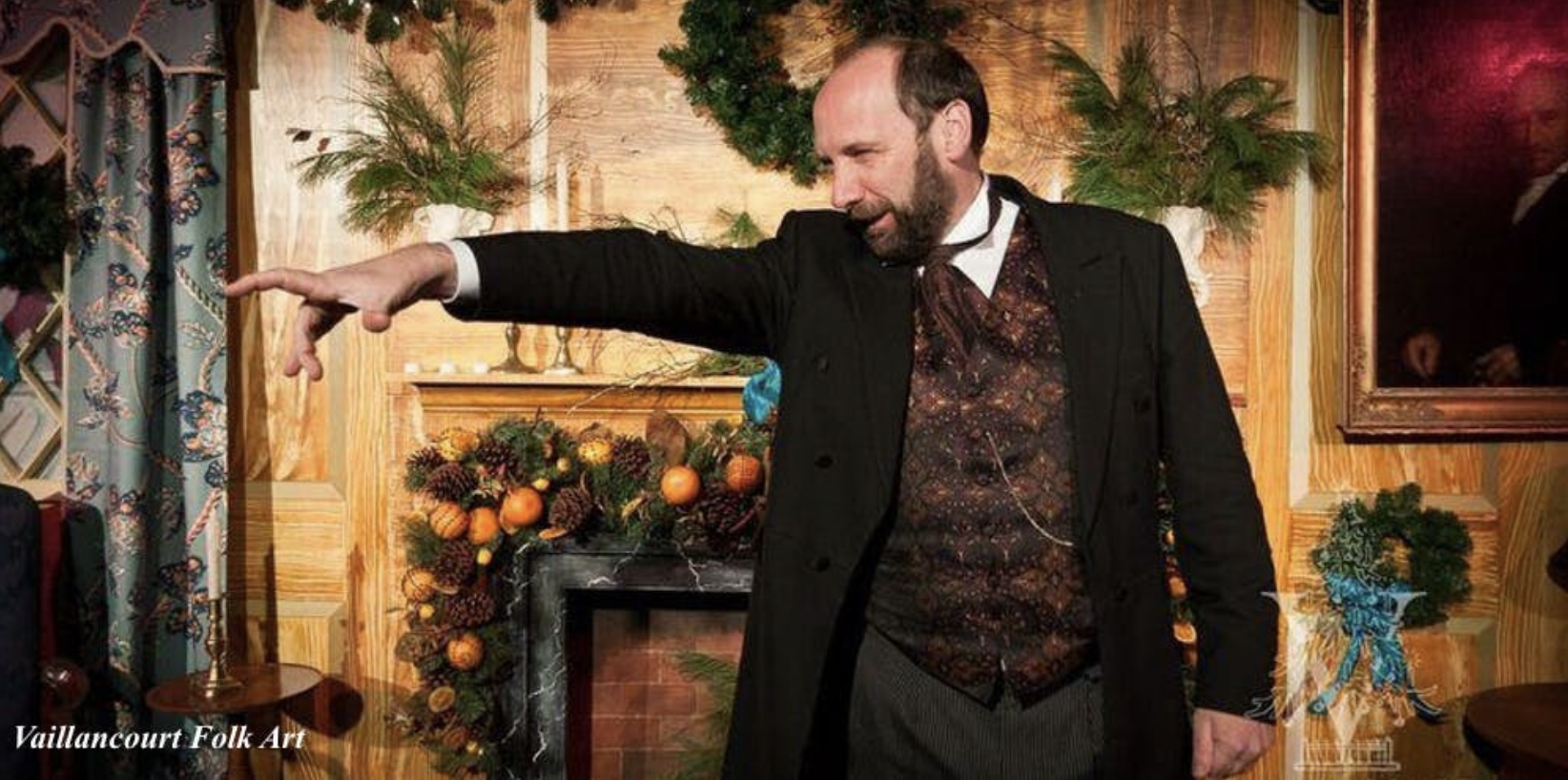 Actor Gerald Charles Dickens Performs “A Christmas Carol” at Ventfort ...